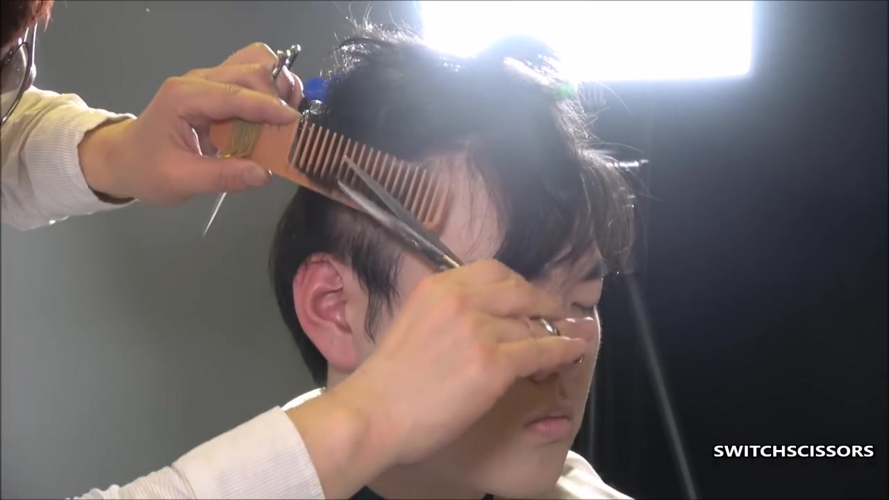 dandy的新的理发视频（底噪好了不少）soft two-block haircut - YouTube_哔哩哔哩 (゜-゜)つロ 干杯 ...