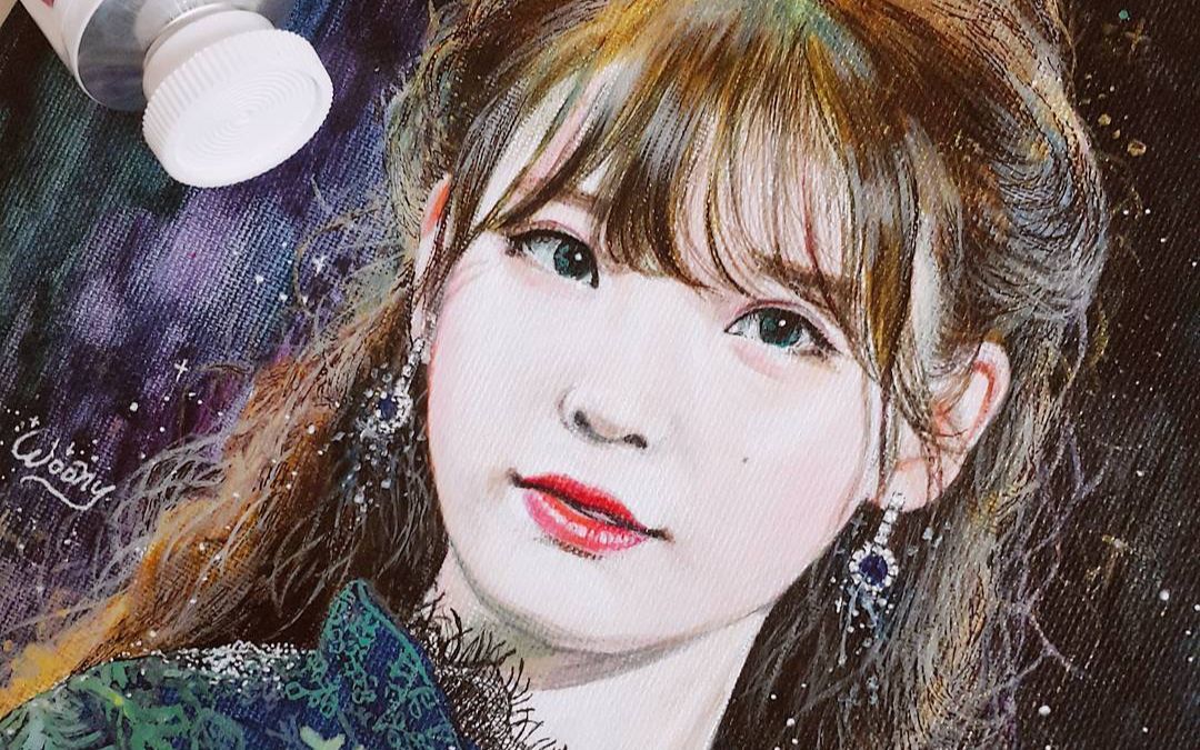 Drawing IU_哔哩哔哩_bilibili