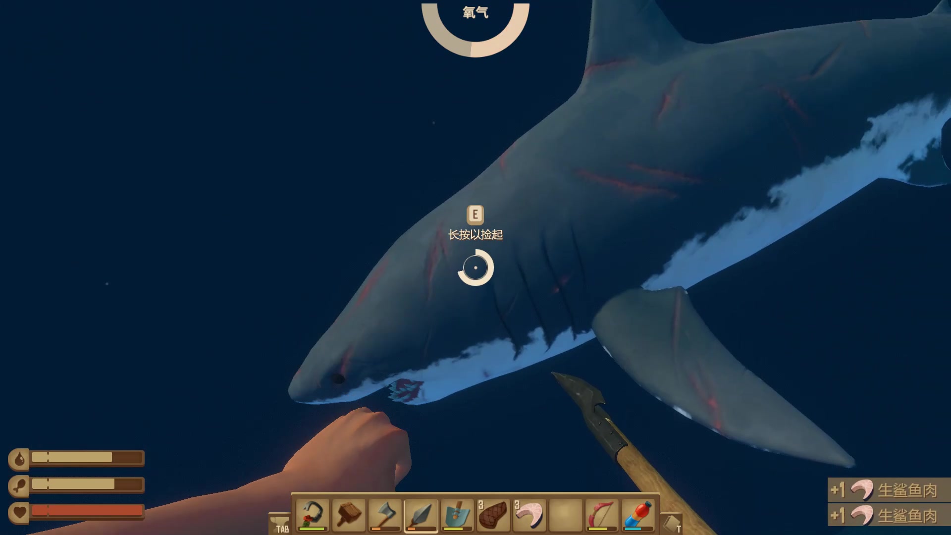 Raft 攻略 教程 】如何对付鲨鱼_哔哩哔哩_bilibili