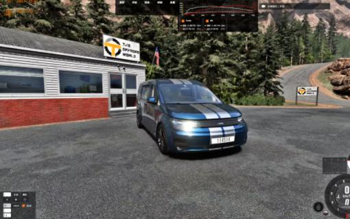 【超精致模组】2024款Gavril Scout MPV（大众开迪）官网车辆模组（精装完整版，LUCASBE制作，非套壳车）【beamng ...