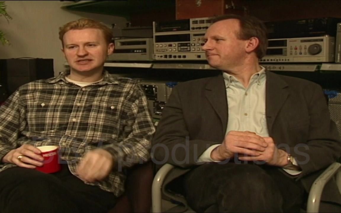 Bill Baggs interviews Mark Gatiss & Peter Davison 1 Dr Who