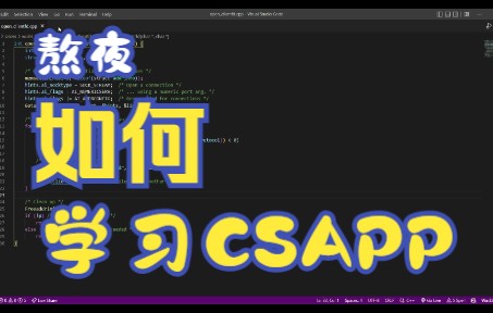 CSAPP 11.4 客户端代码 - 哔哩哔哩