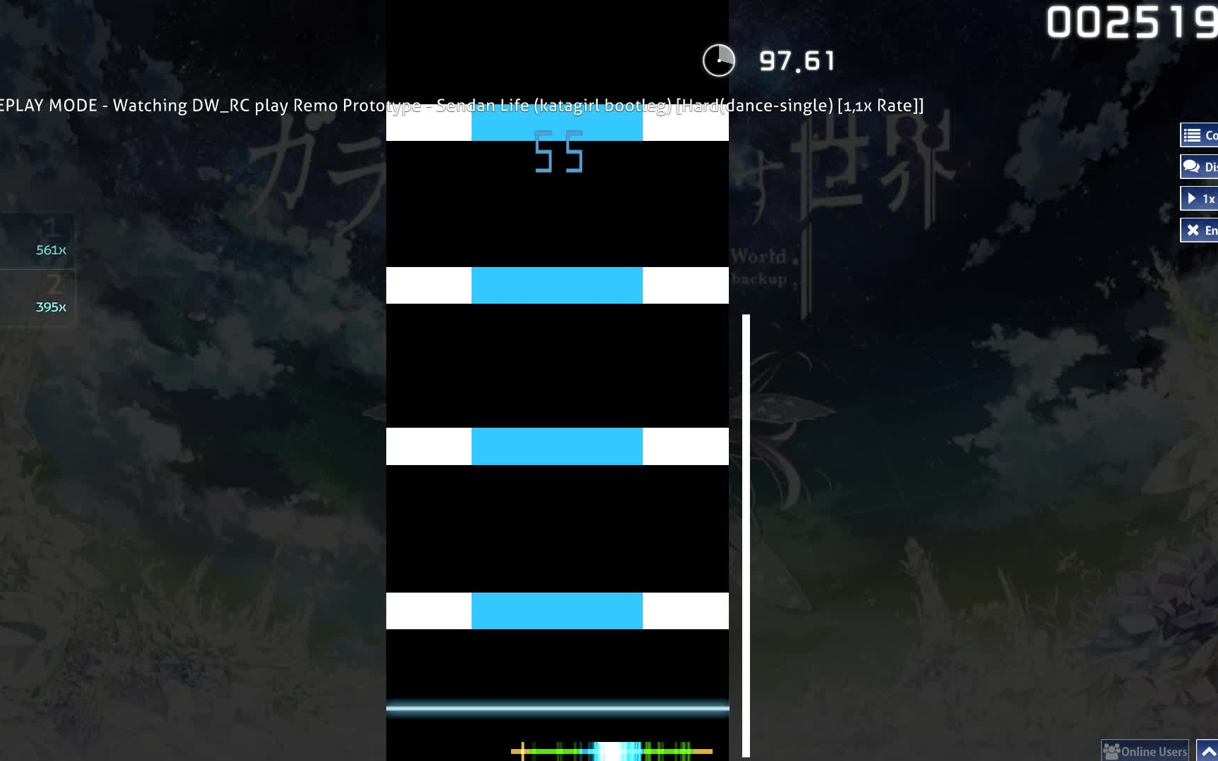 【o!m】Sendan Life 1.1x（Jack δ）_音游热门视频