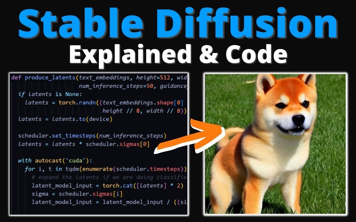 Stable diffusion：原理精讲及代码实现 - 视频下载 Video Downloader
