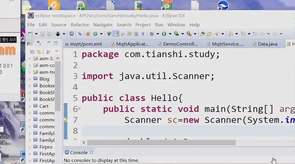 使用Eclipse创建Java project_哔哩哔哩_bilibili