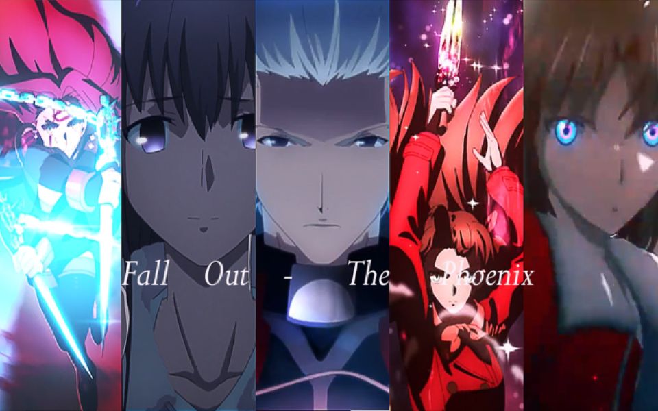 【FATE\全程超燃\疯狂踩点】英灵聚集 Fate史上最燃！！！ 戴好耳机！不要眨眼！观看一场视觉盛宴！_哔哩哔哩_bilibili