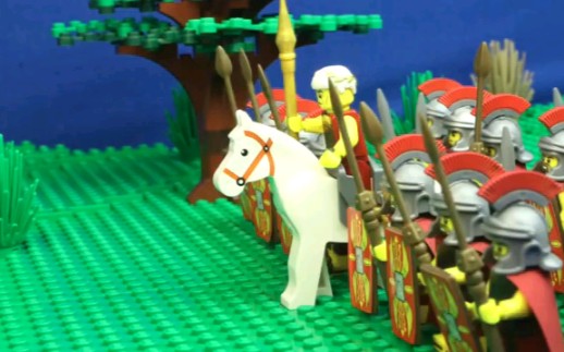 Lego veldslag Julius Caesar in Kessel Nederland_哔哩哔哩_bilibili