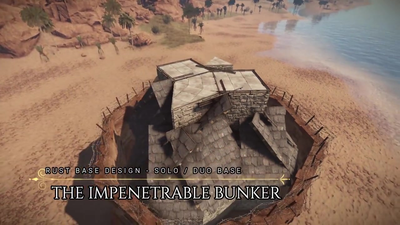 Twisited-RUST BASE DESIGN - Solo - Duo Base Bunker - Rust Base Build_哔哩 ...