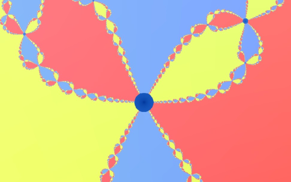 【混沌分形欣赏】(Default Mode)曼德布罗特集合＆朱莉娅集合 Inverse Mandel Duck Fractal Newton ...