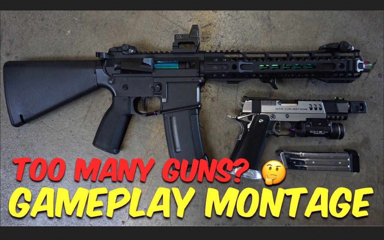 超长超满足!SYG大佬DeeMoe超长击杀集锦!(Custom Airsoft Guns Montage)【Airsoft SpeedQB ...