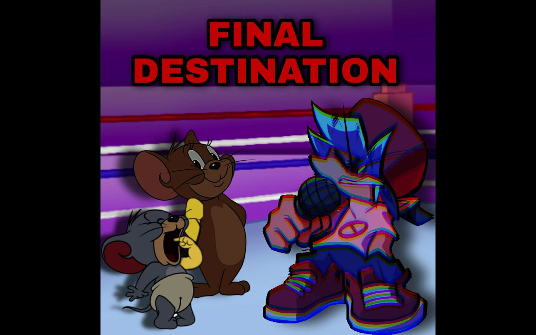 【FNF整活】Final Destination，但是是杰瑞泰菲大战比埃夫