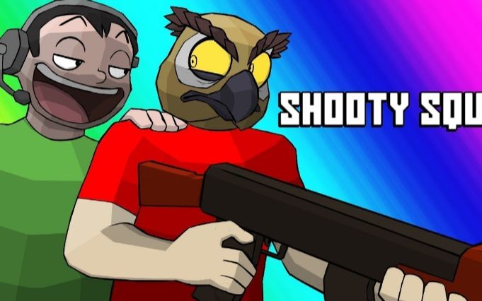 【Vanoss Gaming】中文：新遊戲《射擊小隊》憤怒的Panda與糟糕的伴侶！【火箭龜翻譯】附2P-1906-1906-哔哩哔哩视频