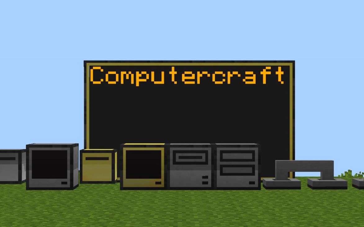【Minecraft】电脑MOD Computercraft 教程_哔哩哔哩_bilibili