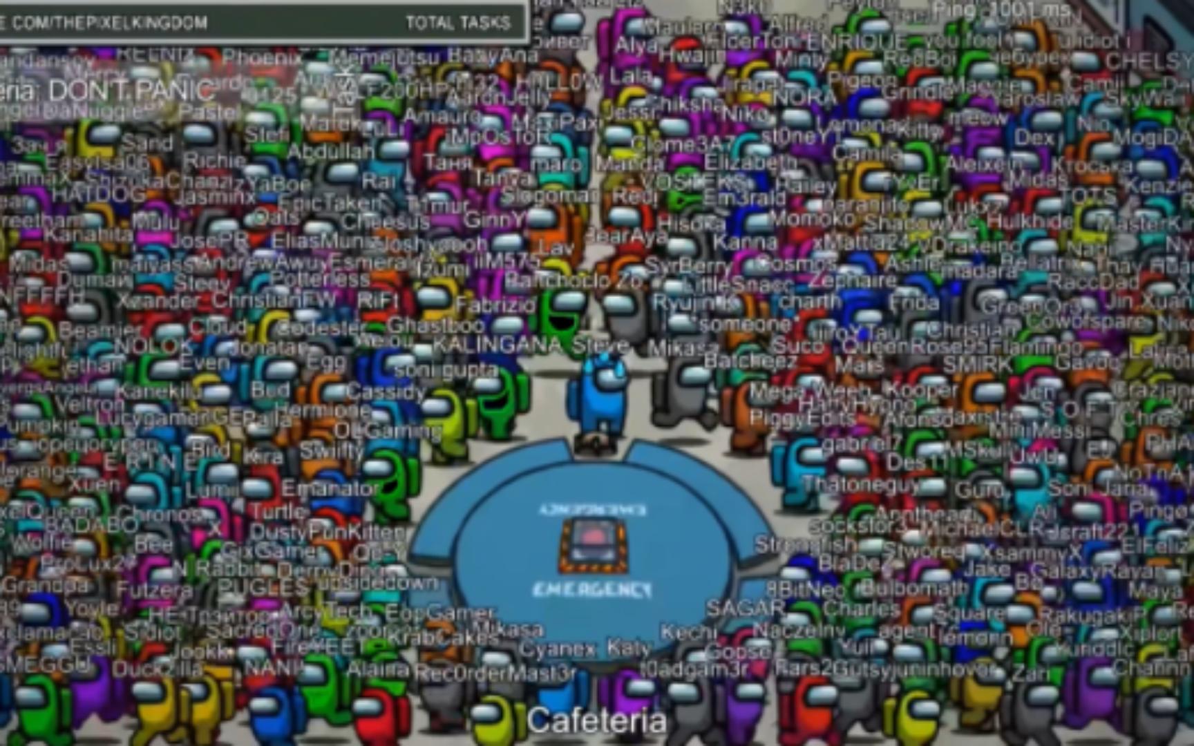 among us，但是1001人~ - 哔哩哔哩