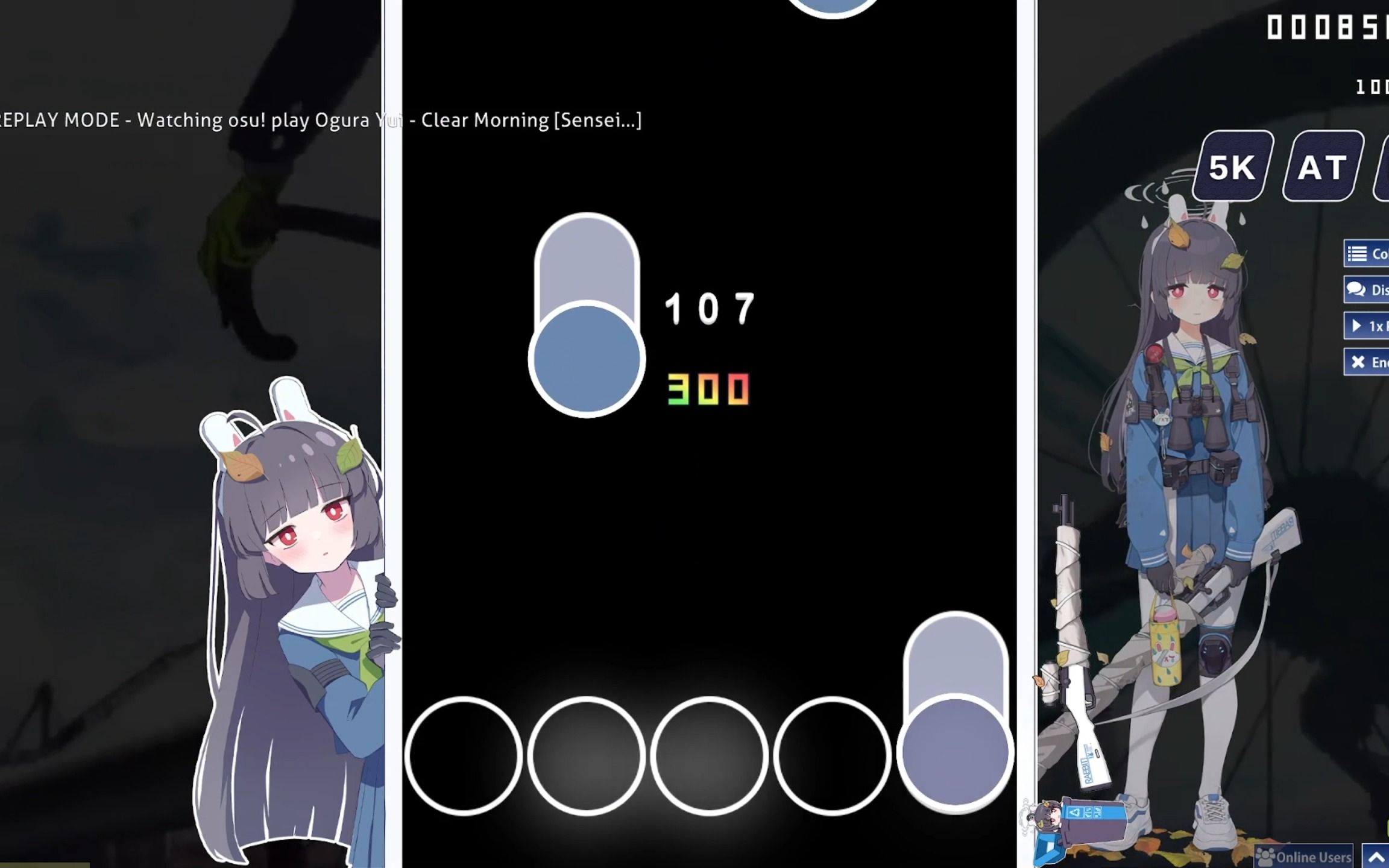 osu!皮肤展示 | FREEDOM DiVE - osu skin showcase (by BTMC)