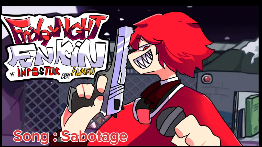 FNF vs Impostor v4超大更新 red Impostor周展示