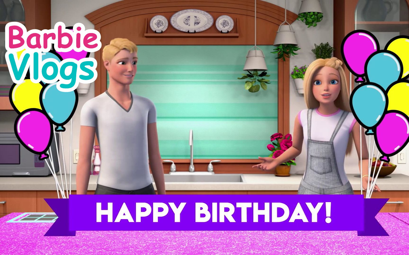 【BarbieVlogs芭比日记中英字幕】Ken的24小时生日挑战_哔哩哔哩_bilibili