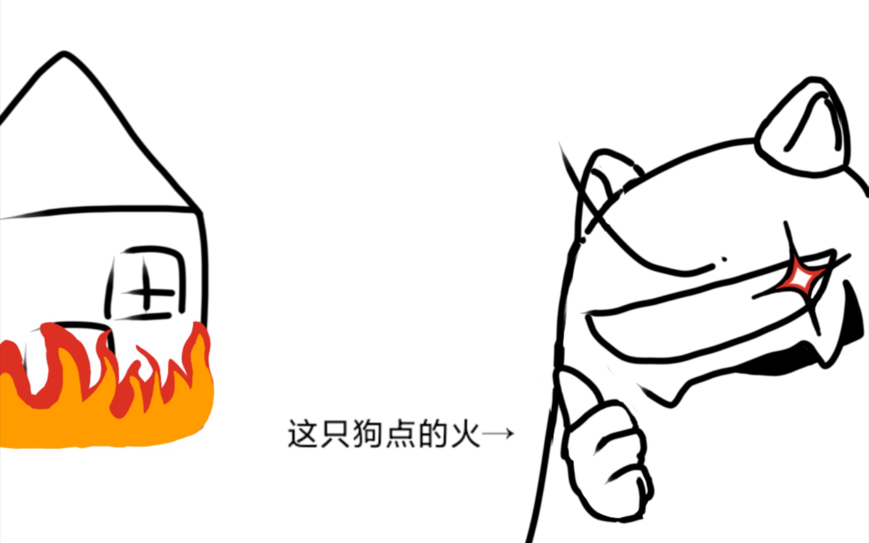 房子着火我拍照 哔哩哔哩