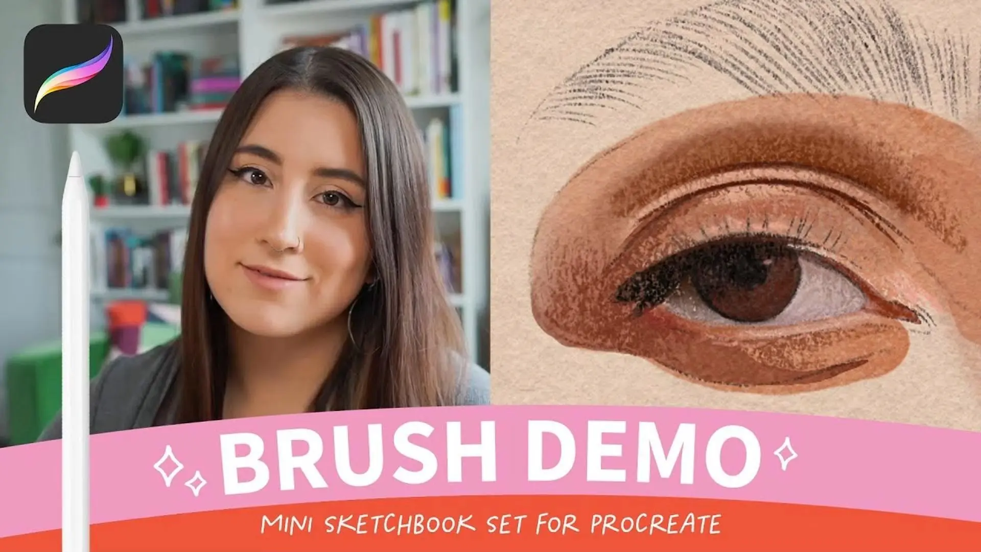 【Procreate/Photoshop】笔刷演示：Procreate 迷你速写本套装使用及分享 from Sadie Lew_哔哩哔哩_bilibili