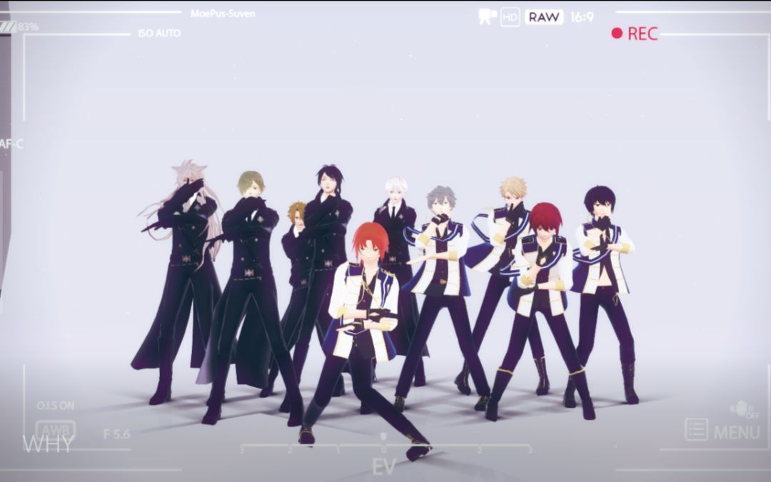 【MMD刀剑乱舞】平安太刀与Knights的合作演出【MMD偶像梦幻祭】_哔哩哔哩_bilibili