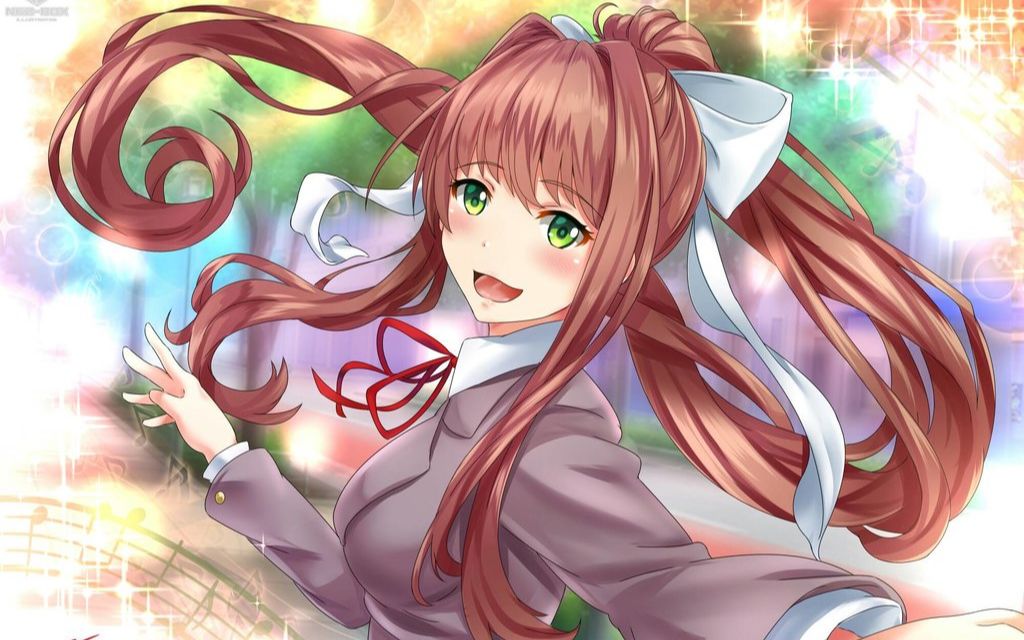 Just Monika!!!_哔哩哔哩_bilibili