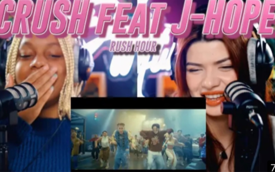 【reaction】两个小姐姐对 Rush Hour 【MV】的反应，是你本人吗_哔哩哔哩_bilibili