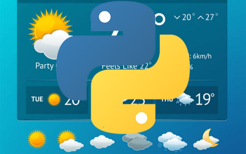python制作天气预报小项目（完成主要功能）_哔哩哔哩_bilibili