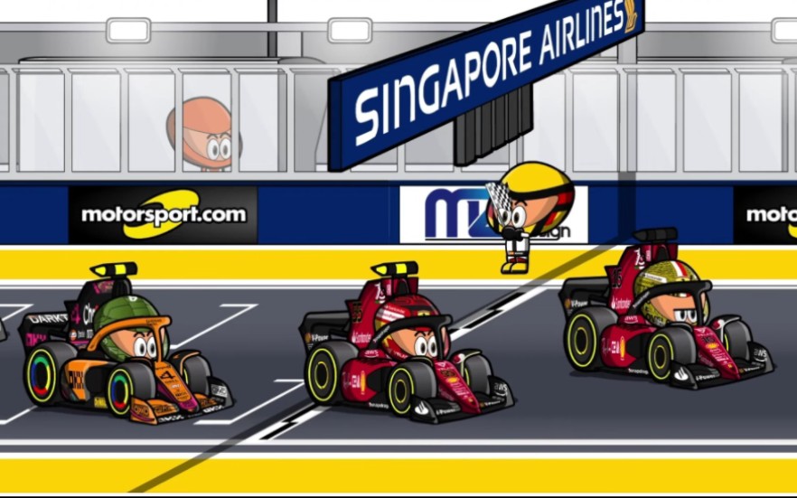 【minidrivers】f1新加坡大奖赛_哔哩哔哩_bilibili