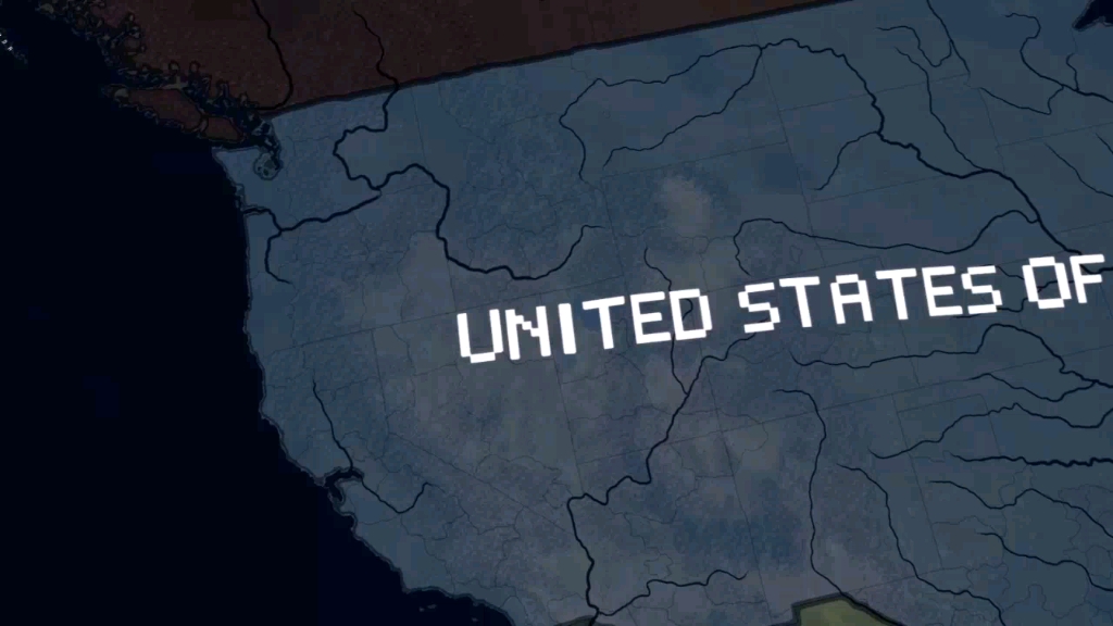 【钢4】the fire rises mod美国演示_哔哩哔哩bilibili_钢铁雄心4