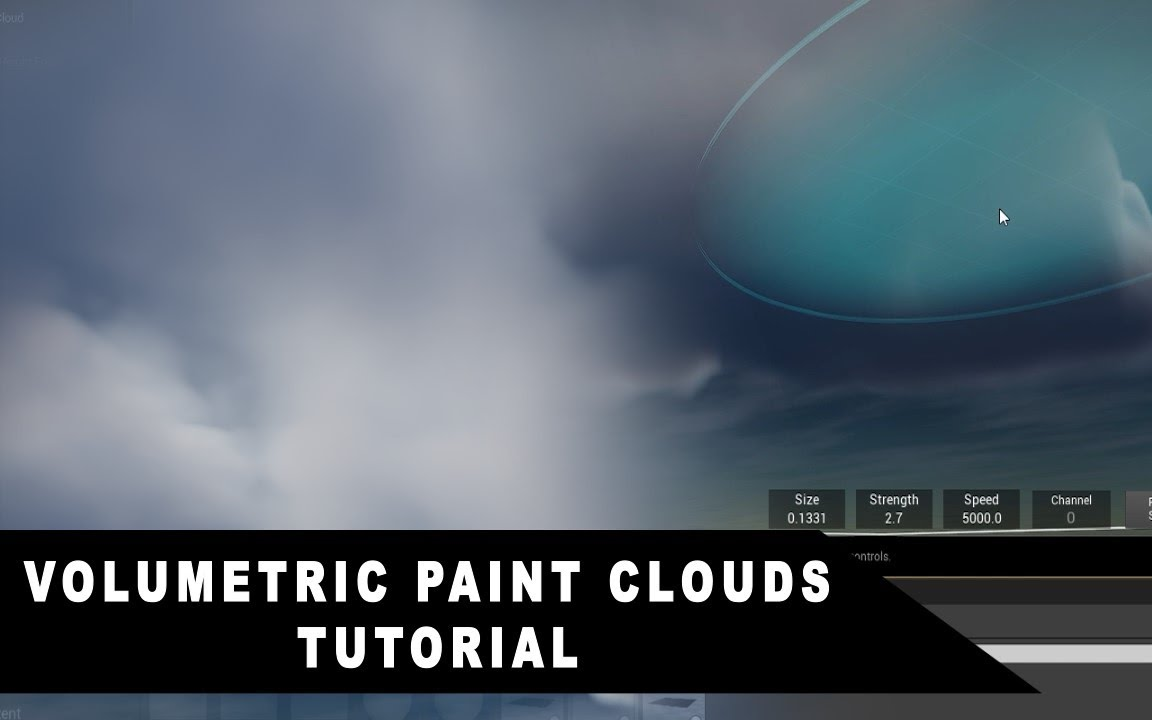 【UE4】【搬运】【中字】如何使用/修复Volumetric Paintable Clouds_哔哩哔哩_bilibili