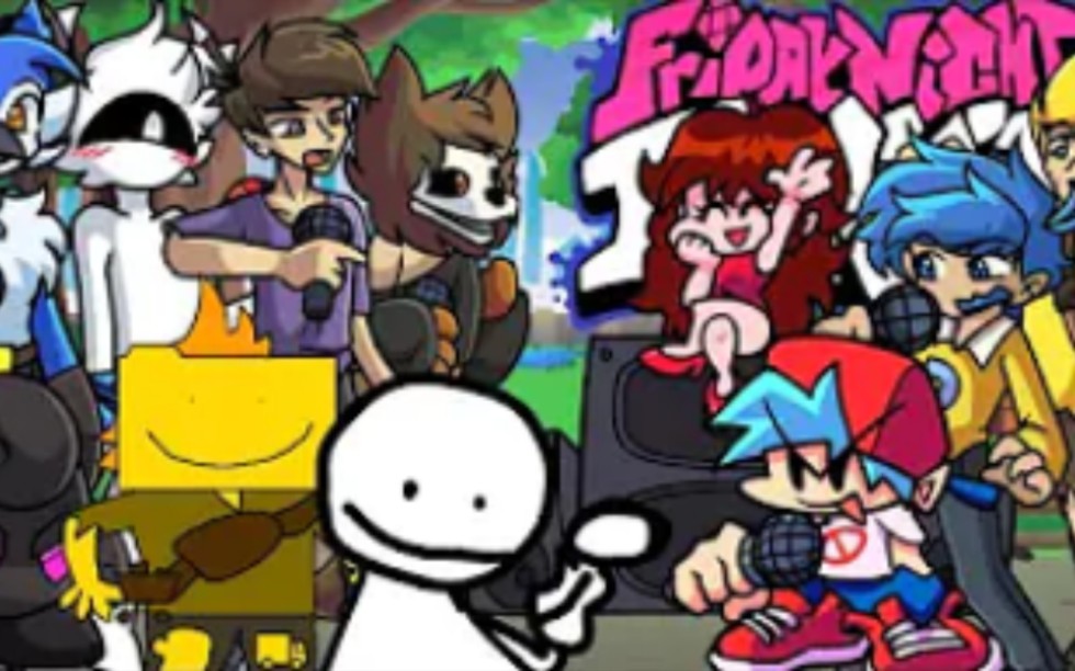 （官方更新）Friday Night Funkin' - Bob & Bosip FULL WEEK 1-3 Cutscenes Bob ...