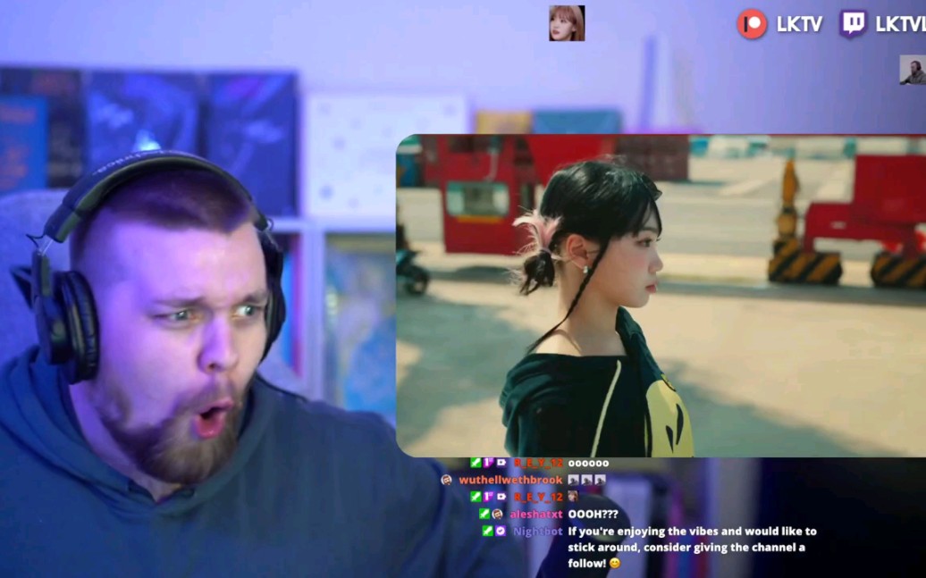 LESSERAFIM回归预告海外粉丝reaction_哔哩哔哩_bilibili