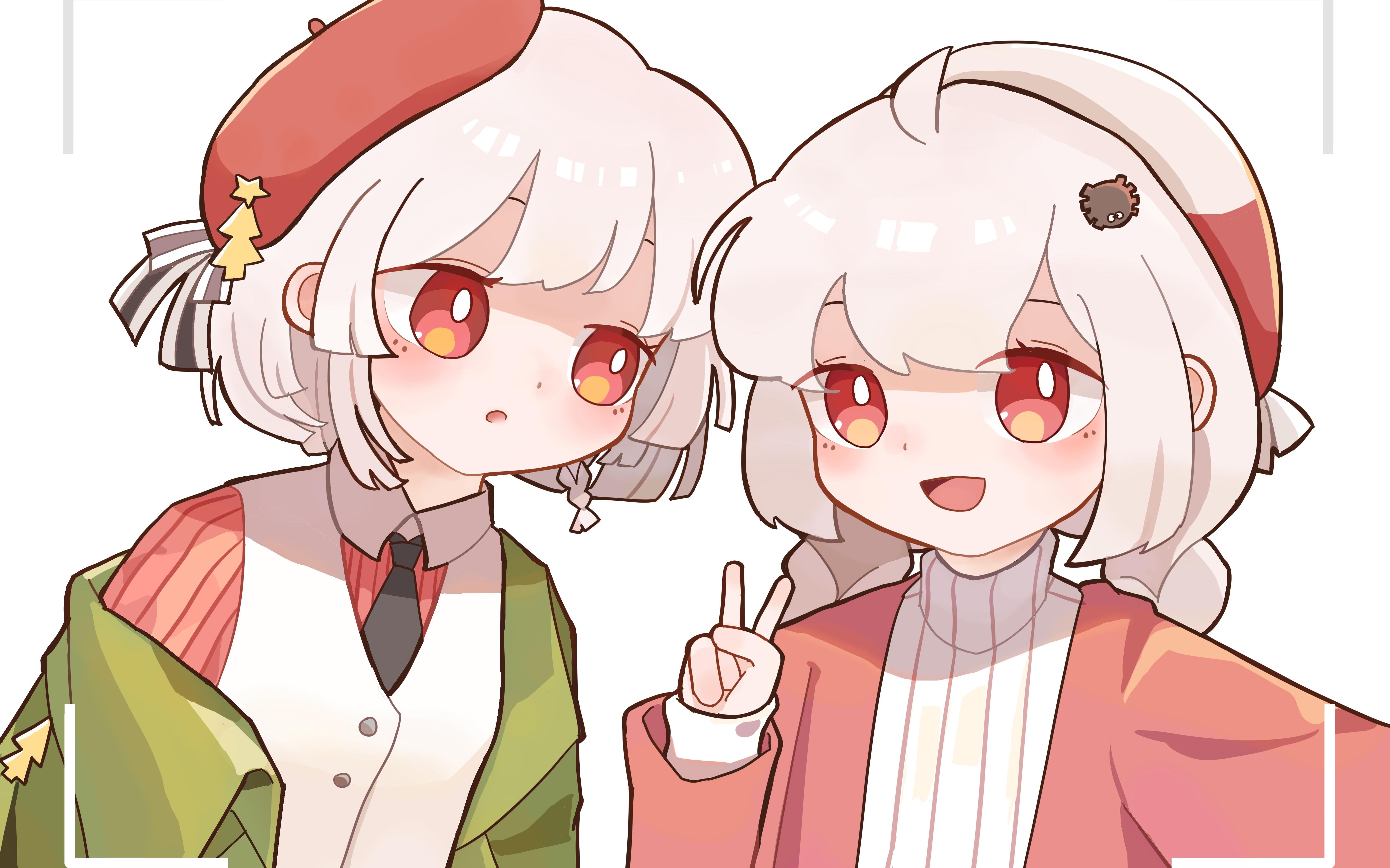 【绘画过程】【Warma】忆雨&沃玛「来张合影，忆雨老师！」 - 哔哩哔哩