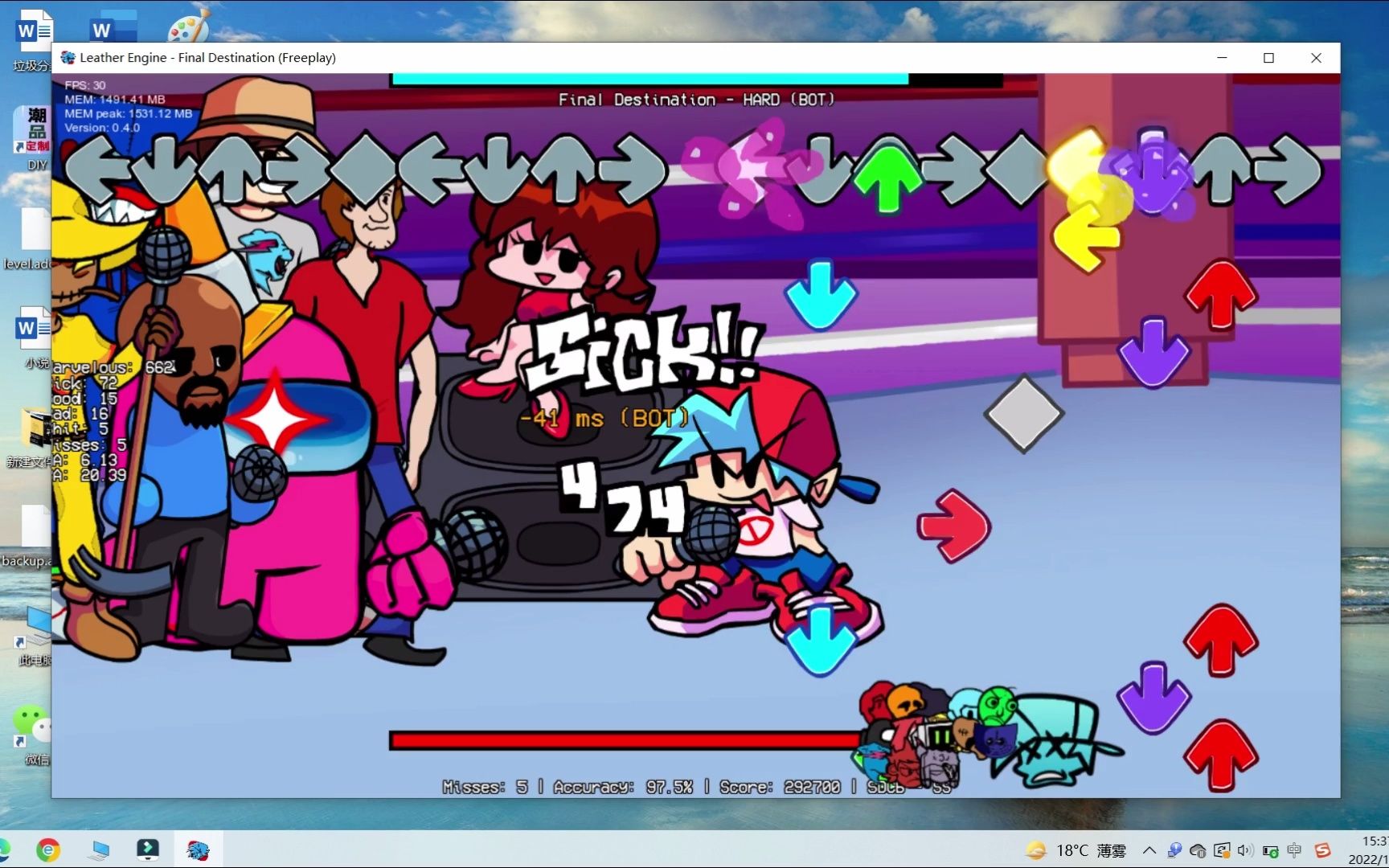 FNF优质模组13 player final destination_哔哩哔哩bilibili