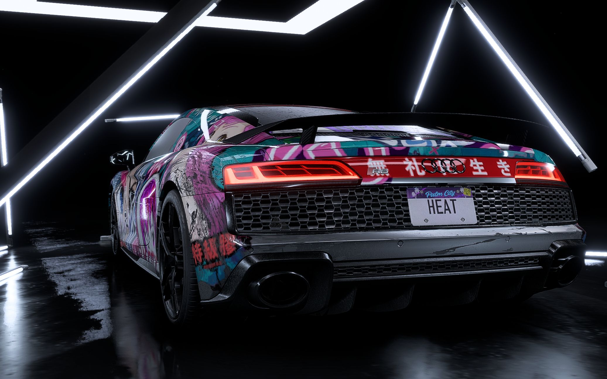 【Need For Speed Heat】奥迪R8_哔哩哔哩_bilibili