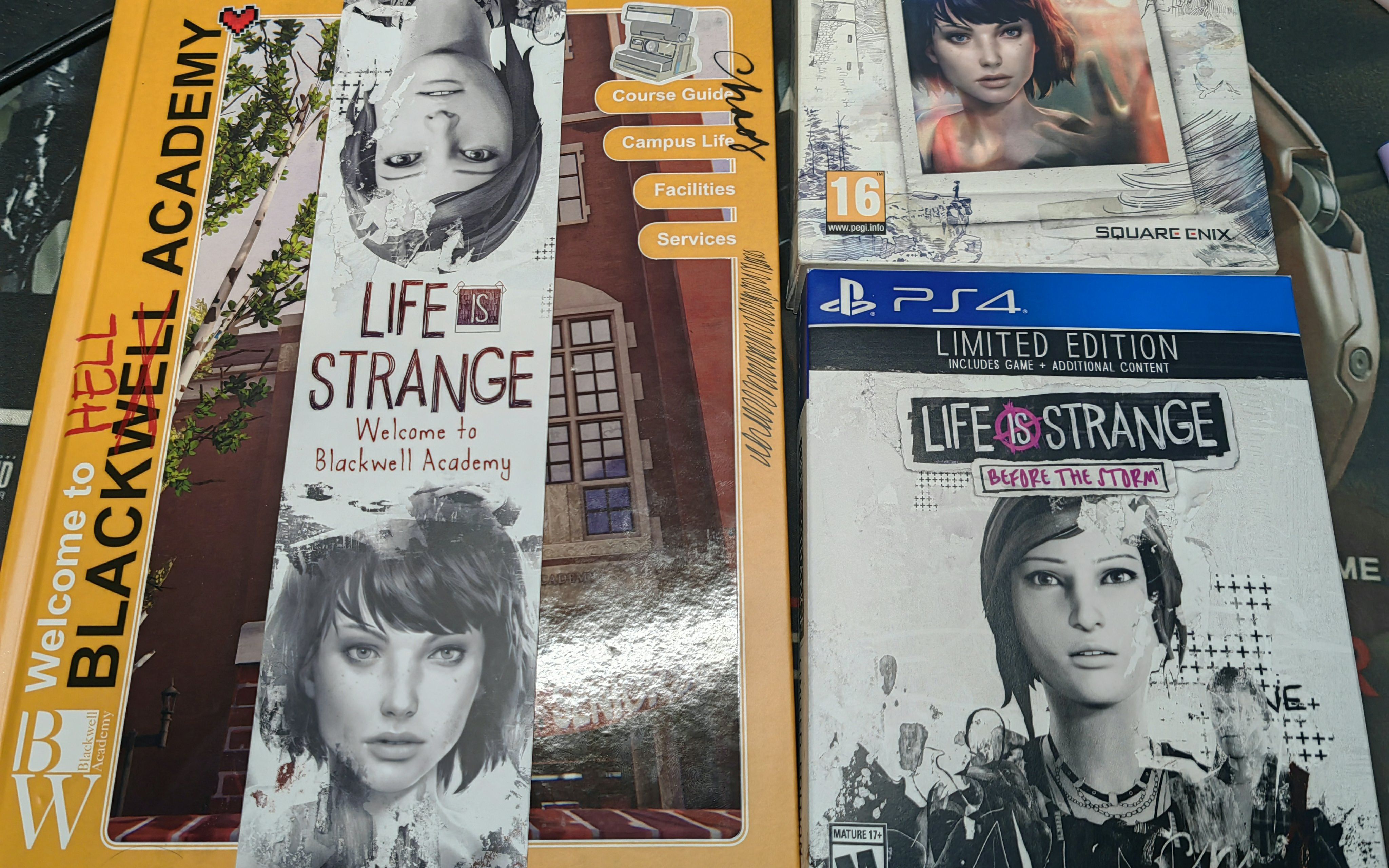 【开箱分享】Life is Strange-奇异人生 PS碟+设定集 - 哔哩哔哩