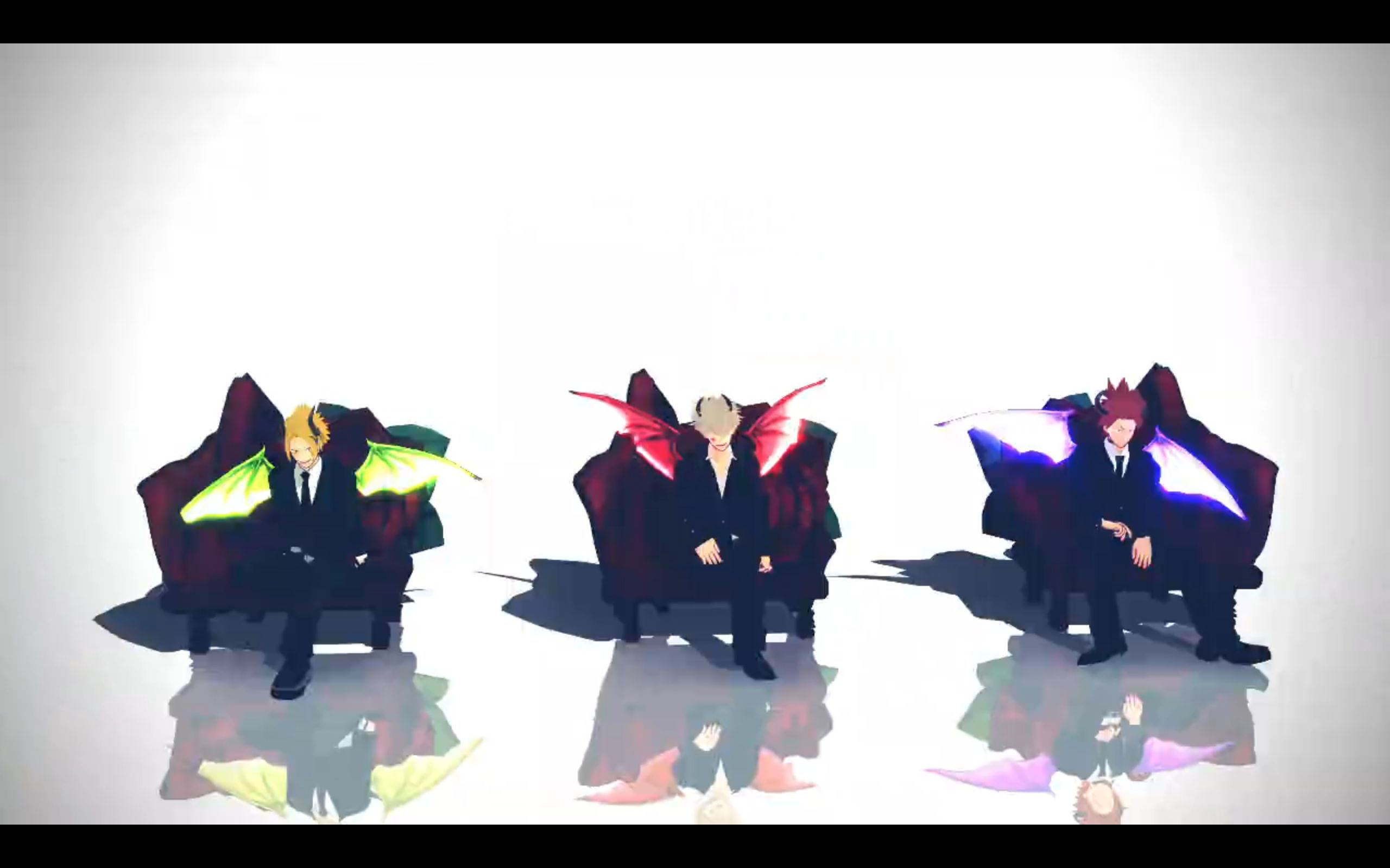 【MHA/MMD】爆豪·切岛·上鸣的Masked bitcH_哔哩哔哩_bilibili