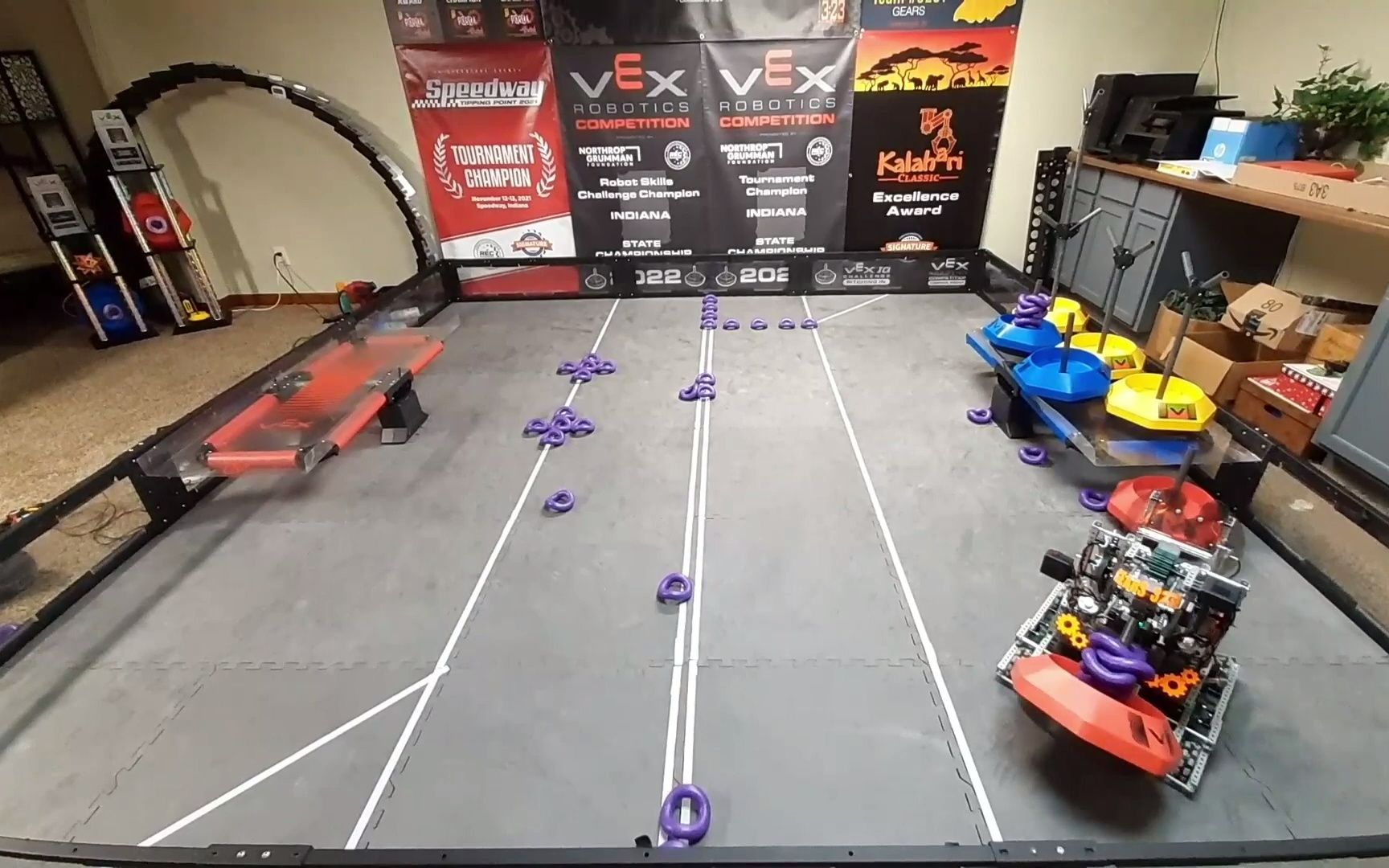 (Tipping Point Idea)GEARS 323V Worlds Skills Reveal VEX Tipping Point_哔 ...