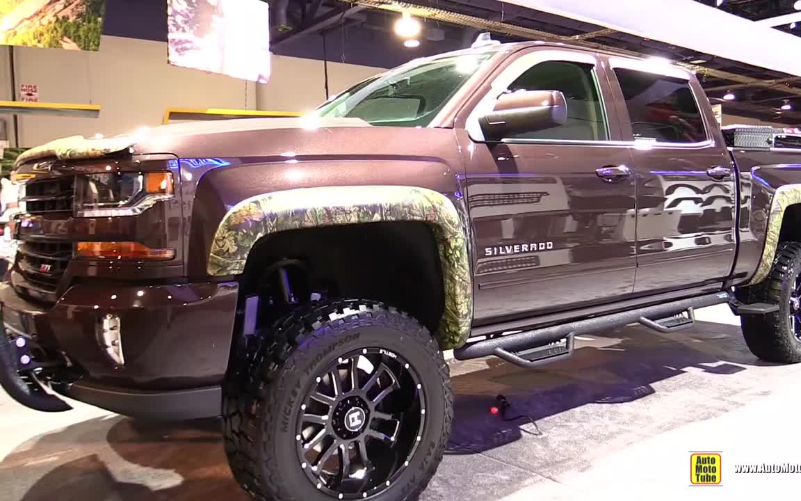 2016 Chevrolet Silverado Customized by Lund International - SEMA车展_哔哩哔哩 ...