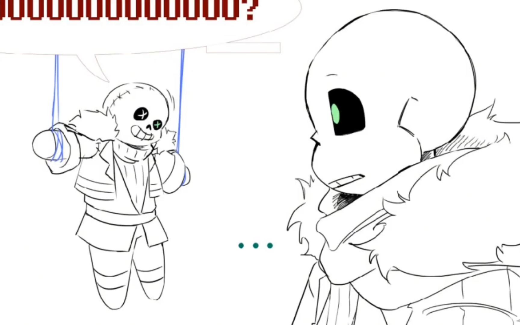 【Undertale漫配/中文字幕】Cryp!Sans & Glitch!Sans Part 1-苏维埃冰棺中的伊利亚-苏维埃冰棺中的伊利亚 ...