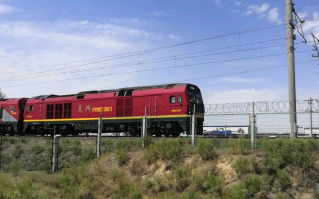复兴内3C和复兴内5C FXN3C&FXN5C新疆兰新线牵引中欧班列考核