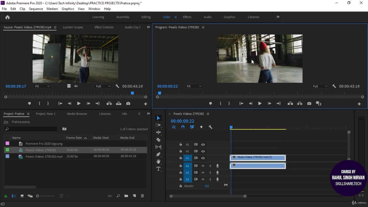 6. Premiere Pro 2020基本界面介绍【pr2020教程】_哔哩哔哩_bilibili