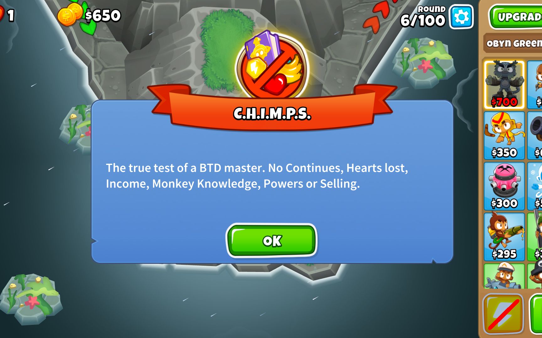 BTD6 Peninsula CHIMPS 这张图为什么会在高级难度！！！_哔哩哔哩_bilibili
