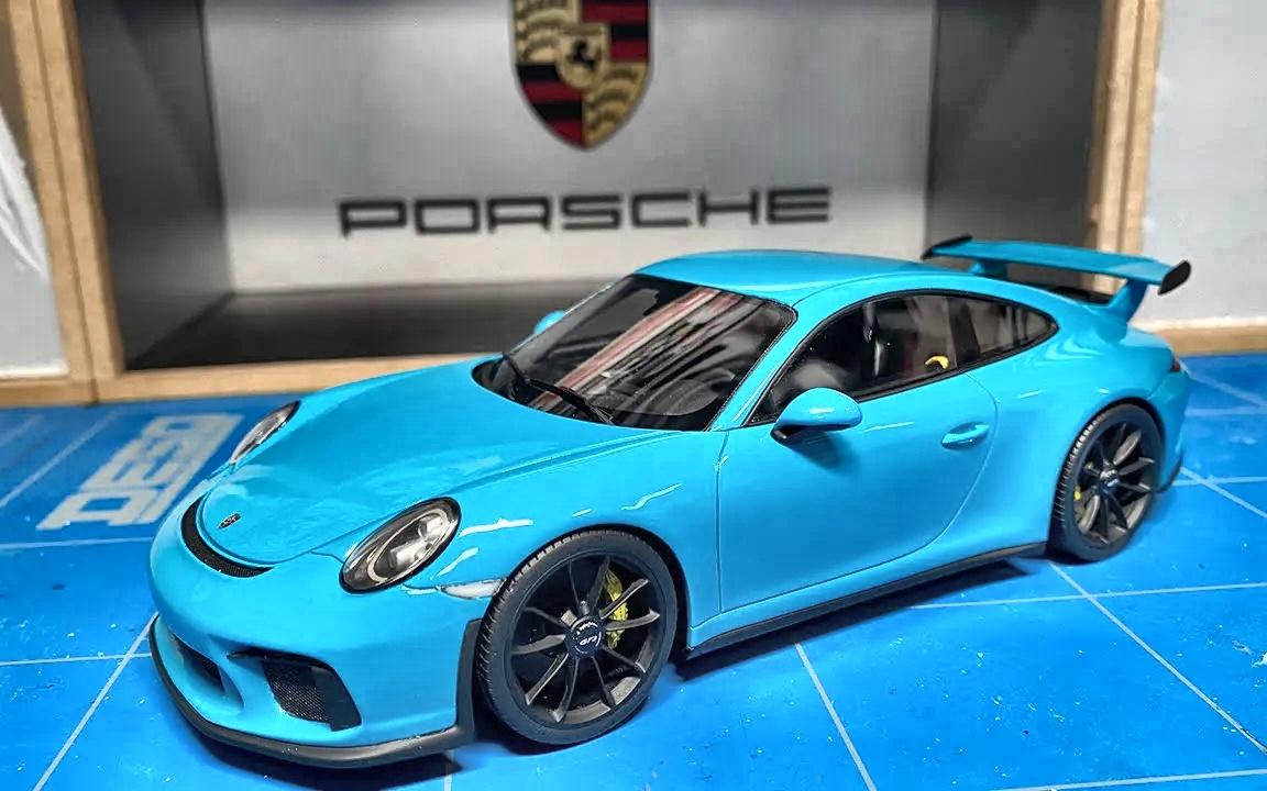 [The Scalemodeling] 建造Alpha型号保时捷911 991.2 GT3第3部分_哔哩哔哩_bilibili