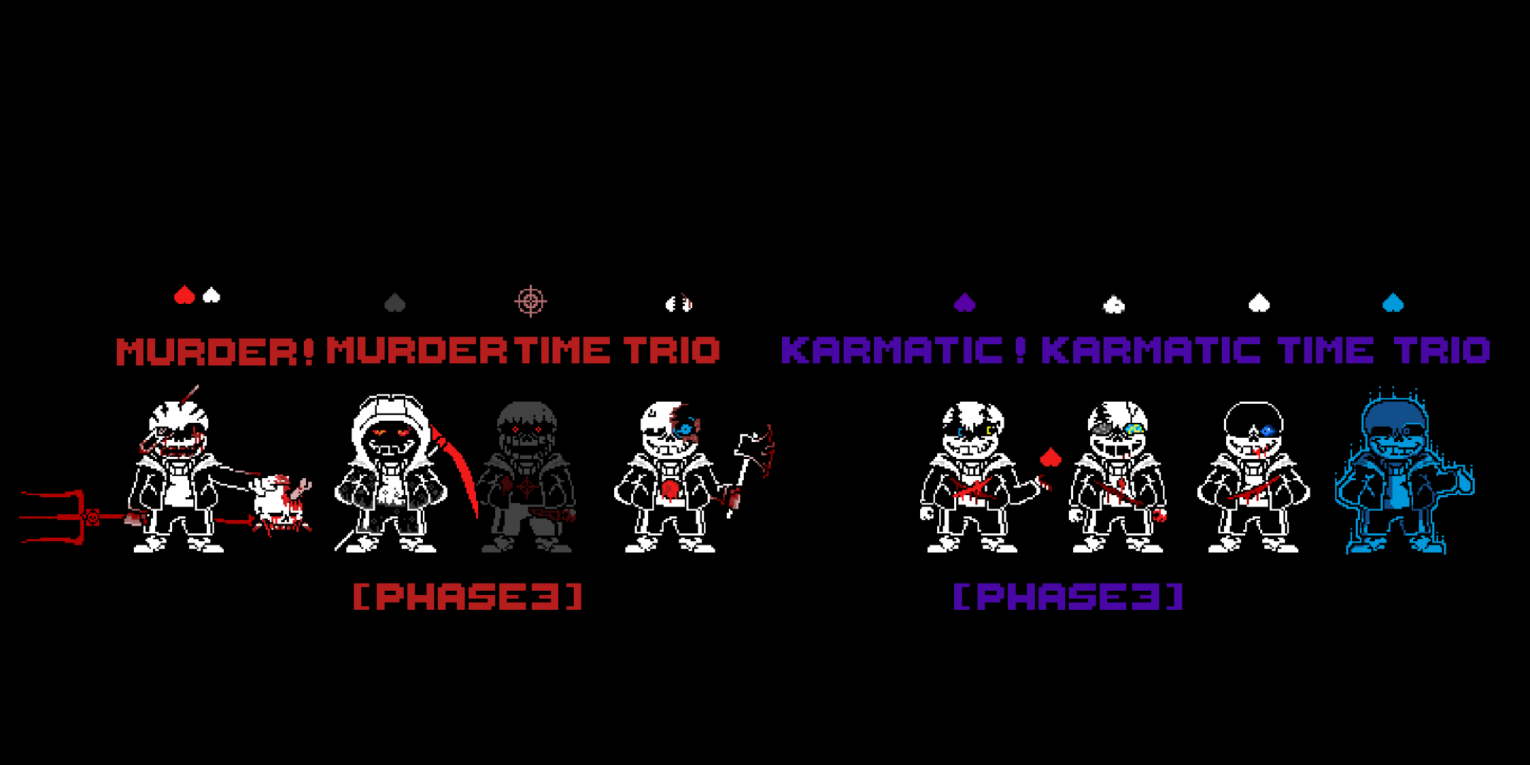 Murder! Murder Time Trio VS Karmatic!Karmatic Time Trio V2 [ PHASE 3 ...
