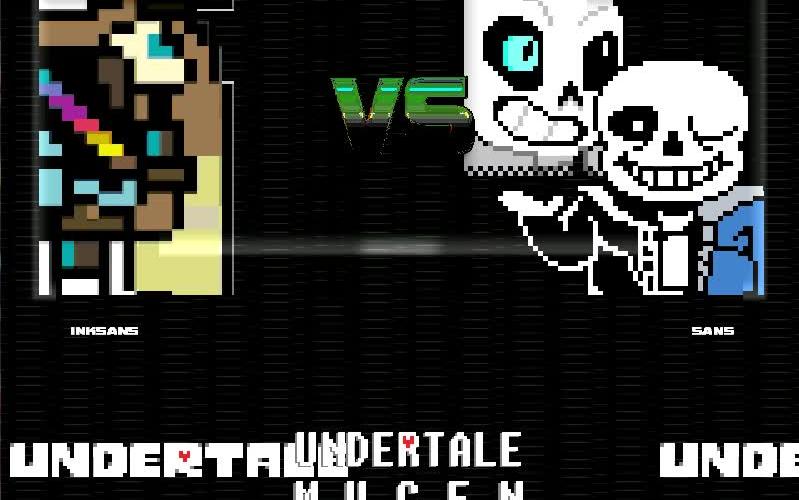 [MUGEN] Ink sans VS Sans_哔哩哔哩 (゜-゜)つロ 干杯~-bilibili