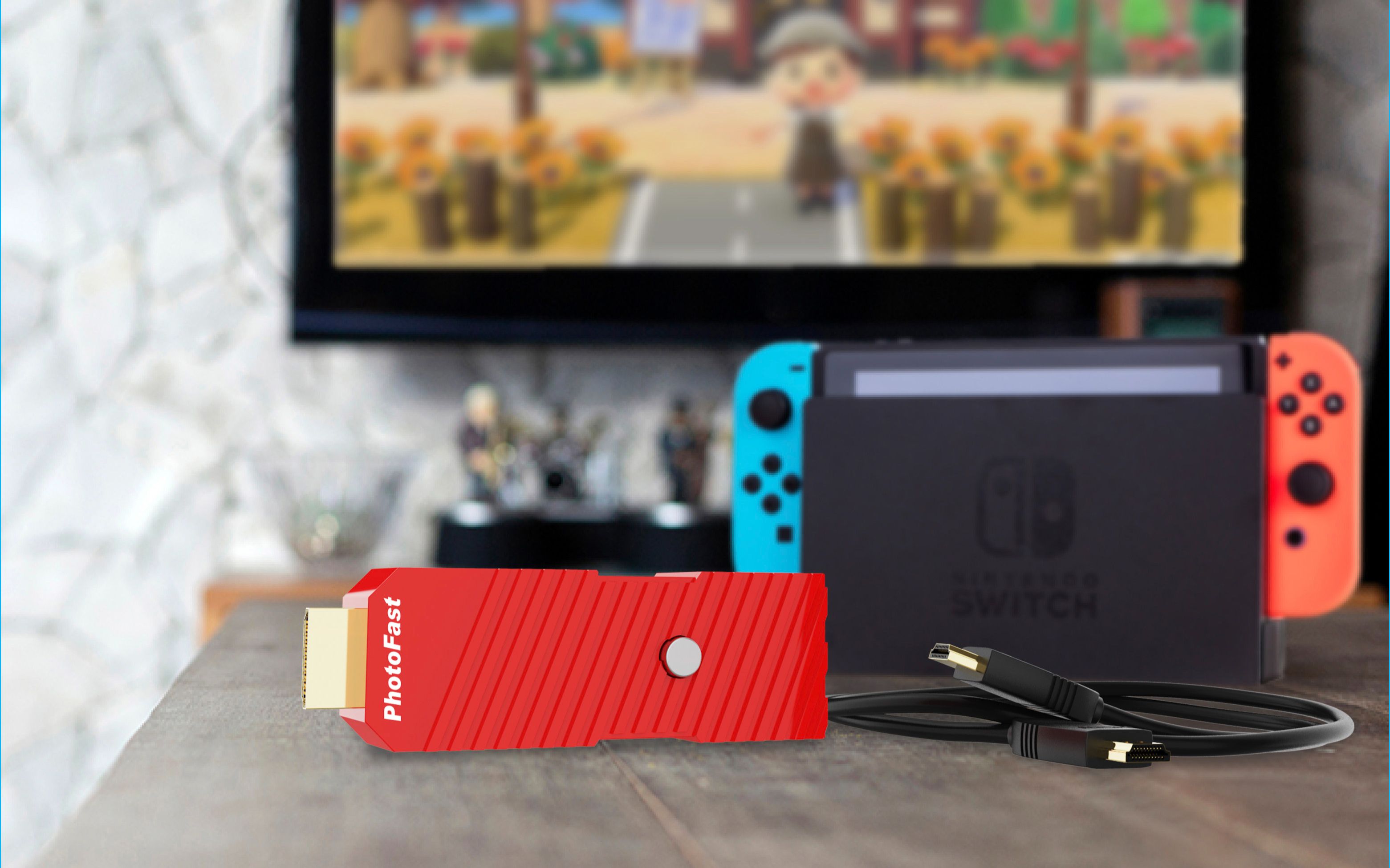 PhotoFast 4K Gamer+ 正式发布，自动将 Switch 1080p 升级为 4K HD 画面
