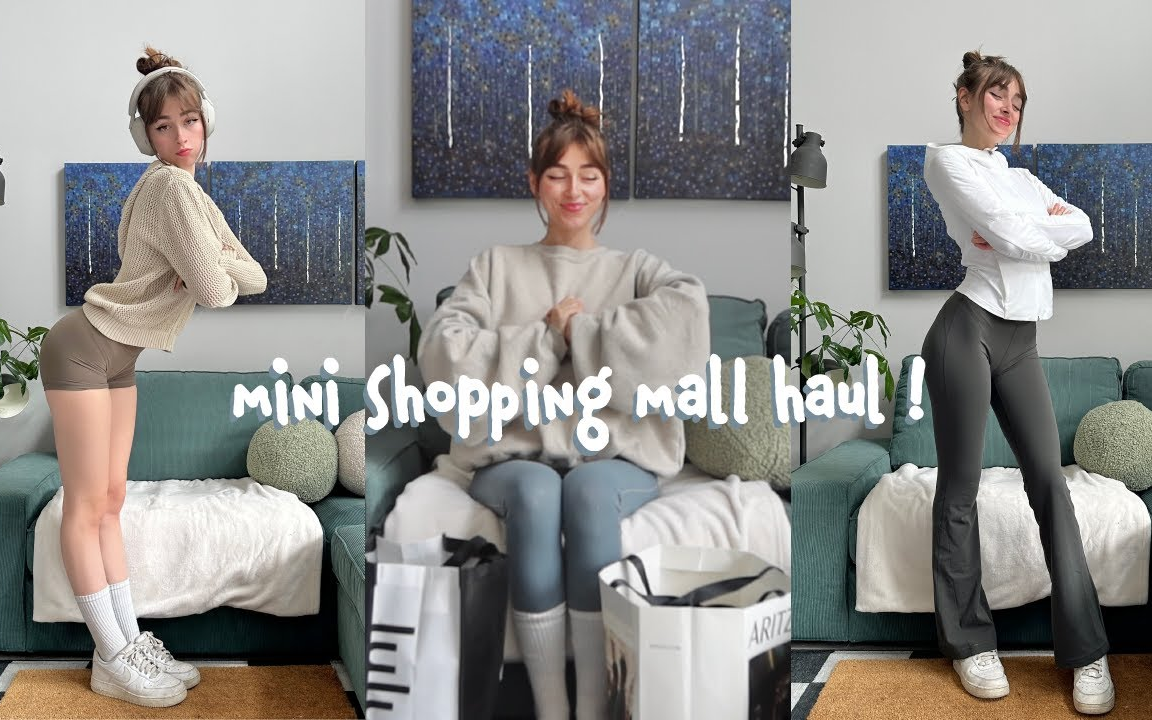 【YouTube搬运】rainy shopping mall haul 作者：toomuchzozo-账号已注销-账号已注销-哔哩哔哩视频