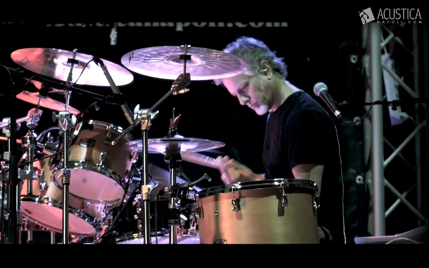 Dave Weckl drum clinic at ACUSTICANAPOLI_哔哩哔哩_bilibili