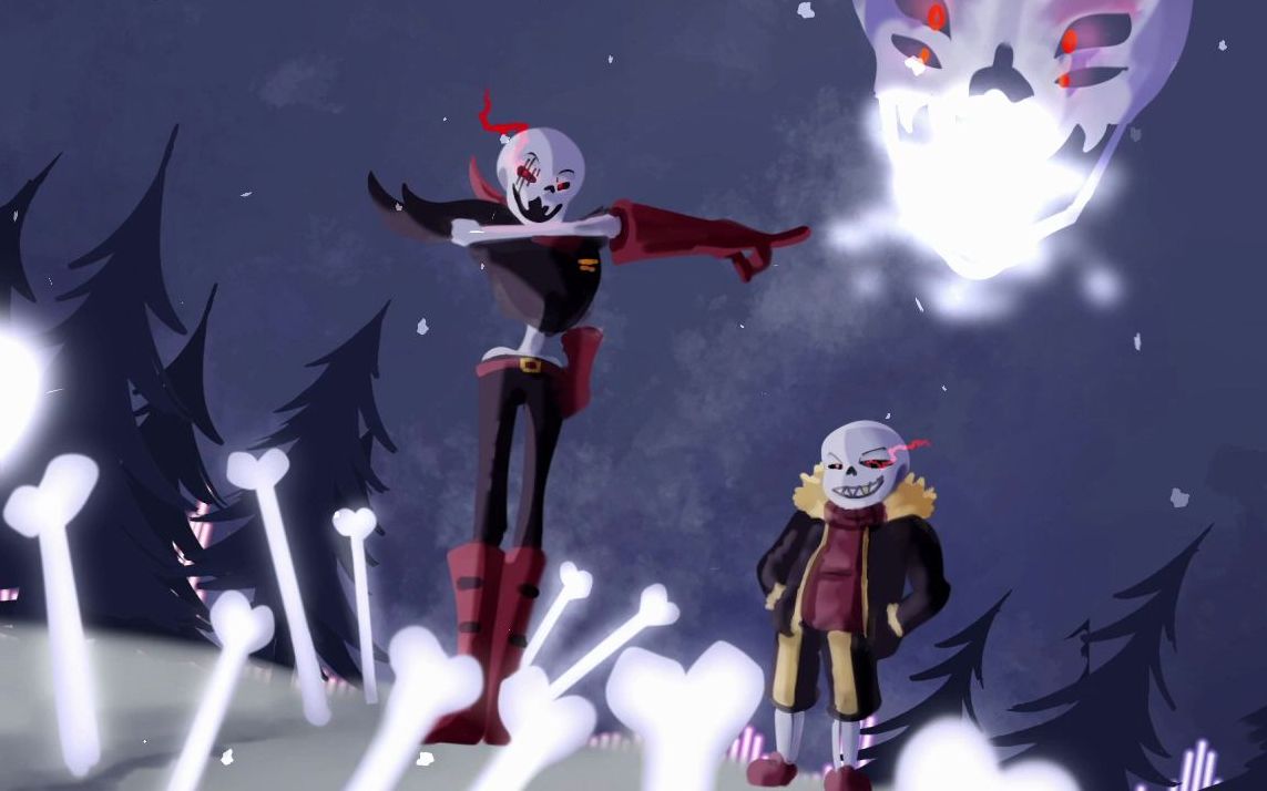 【Undertale音乐】冷酷无情 Underfell 骨兄弟角色曲] [xXtha Original]_哔哩哔哩_bilibili